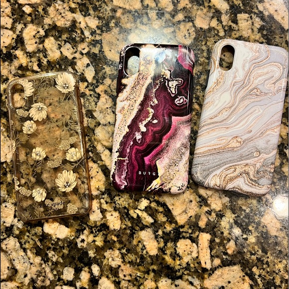 Cell Phones & Accessories | 2 Burga And 1 Kate Spade Iphone Xs Covers ...